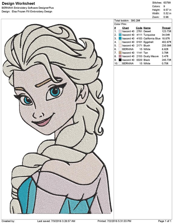 Art & Collectibles Fiber Arts Instant Download Elsa Frozen Filled ...
