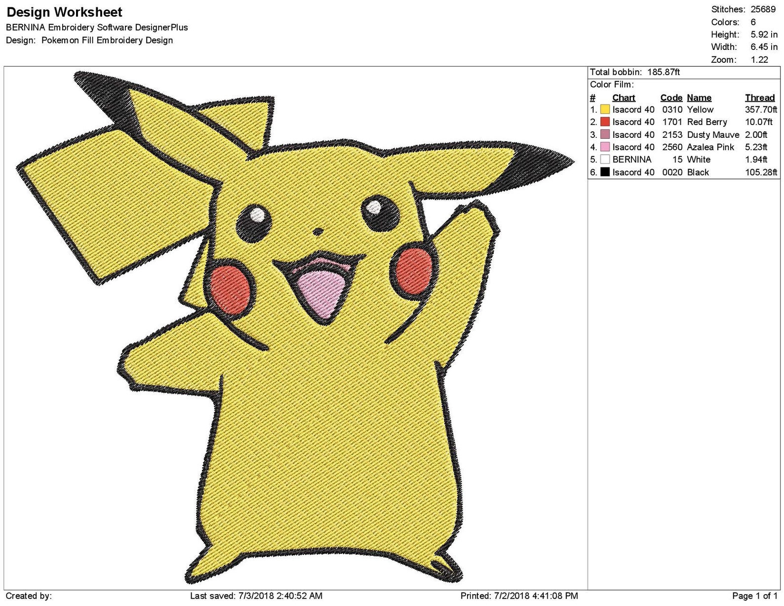 Pokemon Fill Embroidery Design Instant Download - Etsy