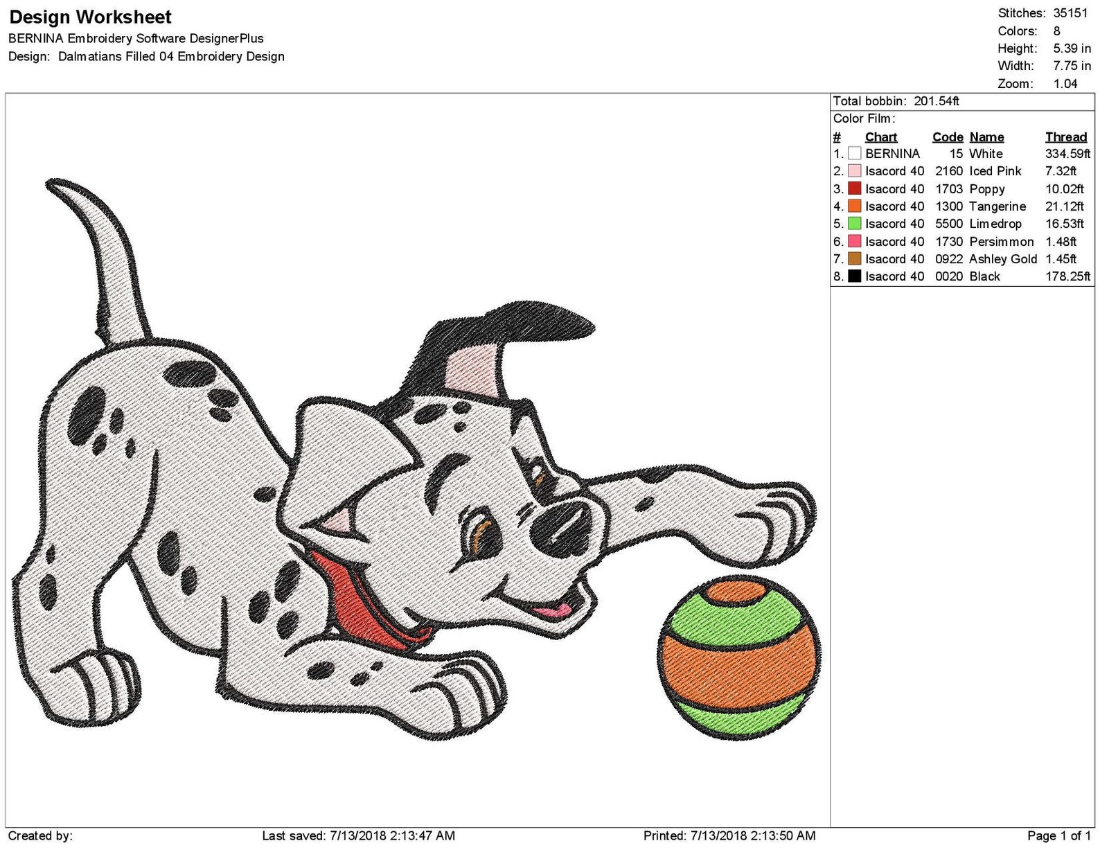 Dalmatians Filled 04 Embroidery Design Instant Download - Etsy