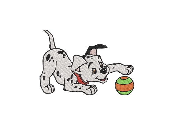 Dalmatians Filled 04 Embroidery Design Instant Download - Etsy