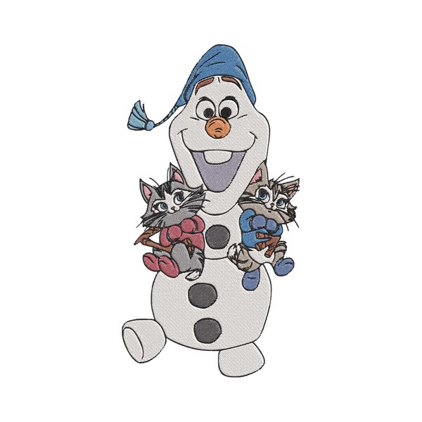 Olaf Embroidery - Etsy