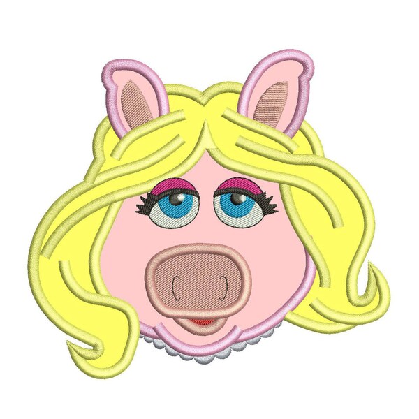 Miss Piggy Svg - Etsy