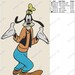 Goofy Filled 02 Embroidery Design Instant Download - Etsy