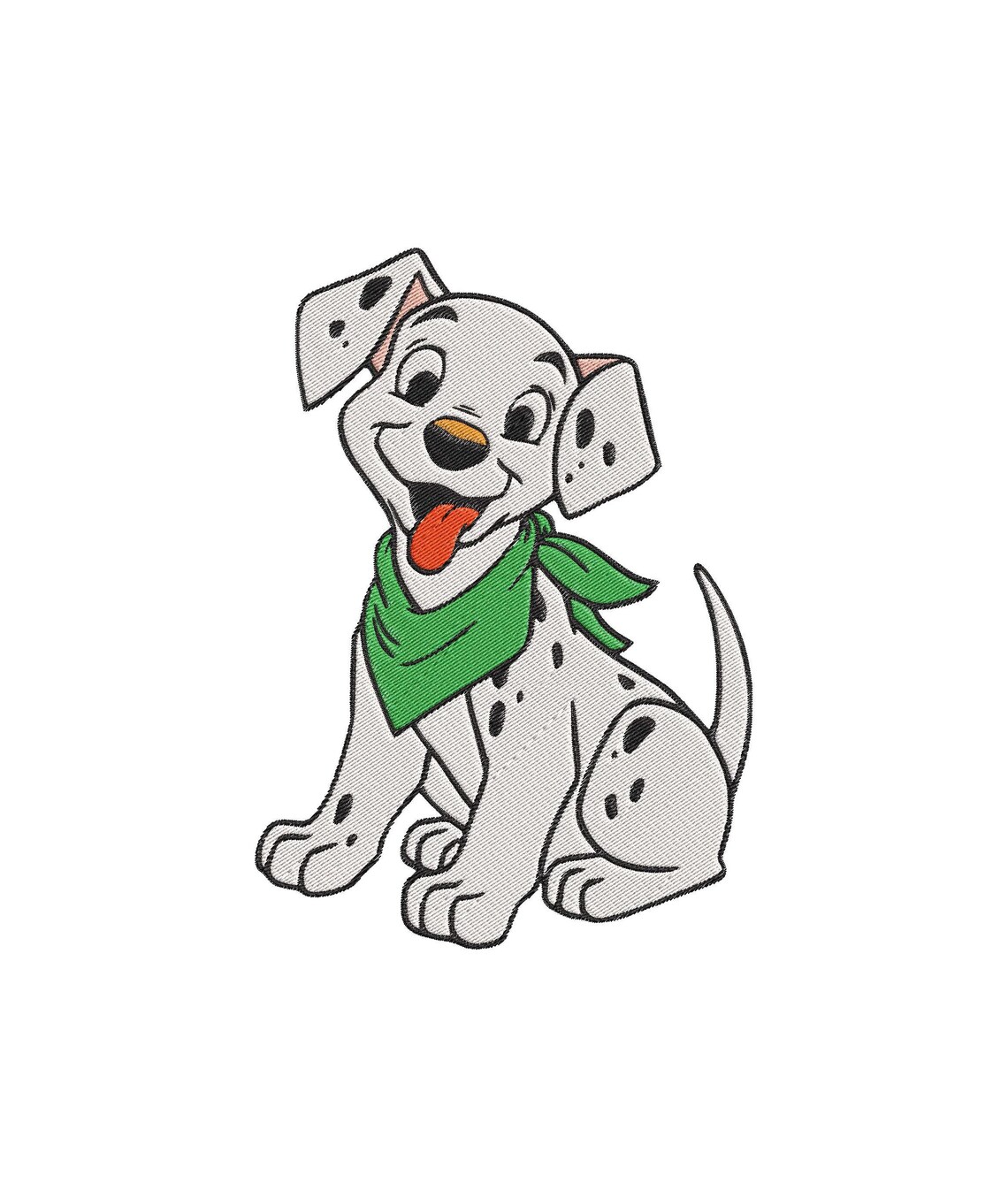 Dalmatians Filled 02 Embroidery Design Instant Download - Etsy