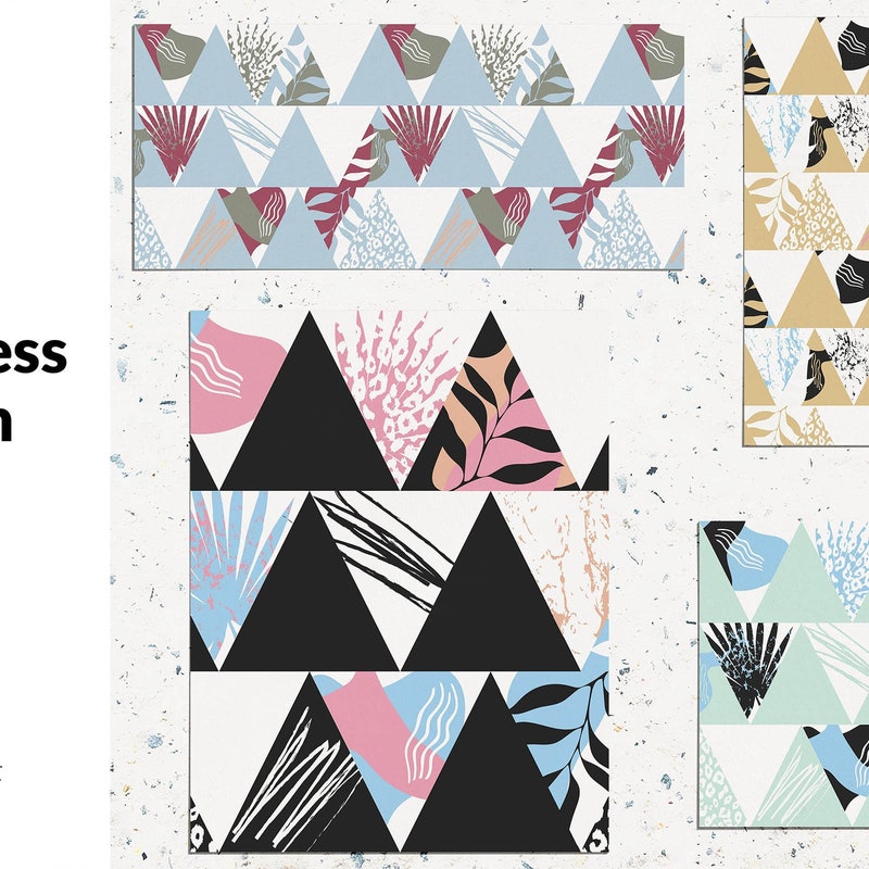Triangle Pattern - Etsy