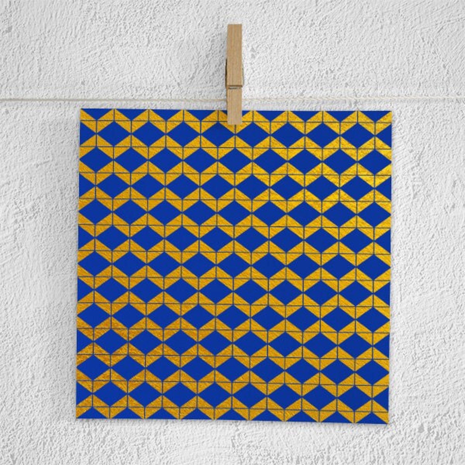 Gold Digital Paper Blue and Gold Paper Blue Backgrounds Gold - Etsy