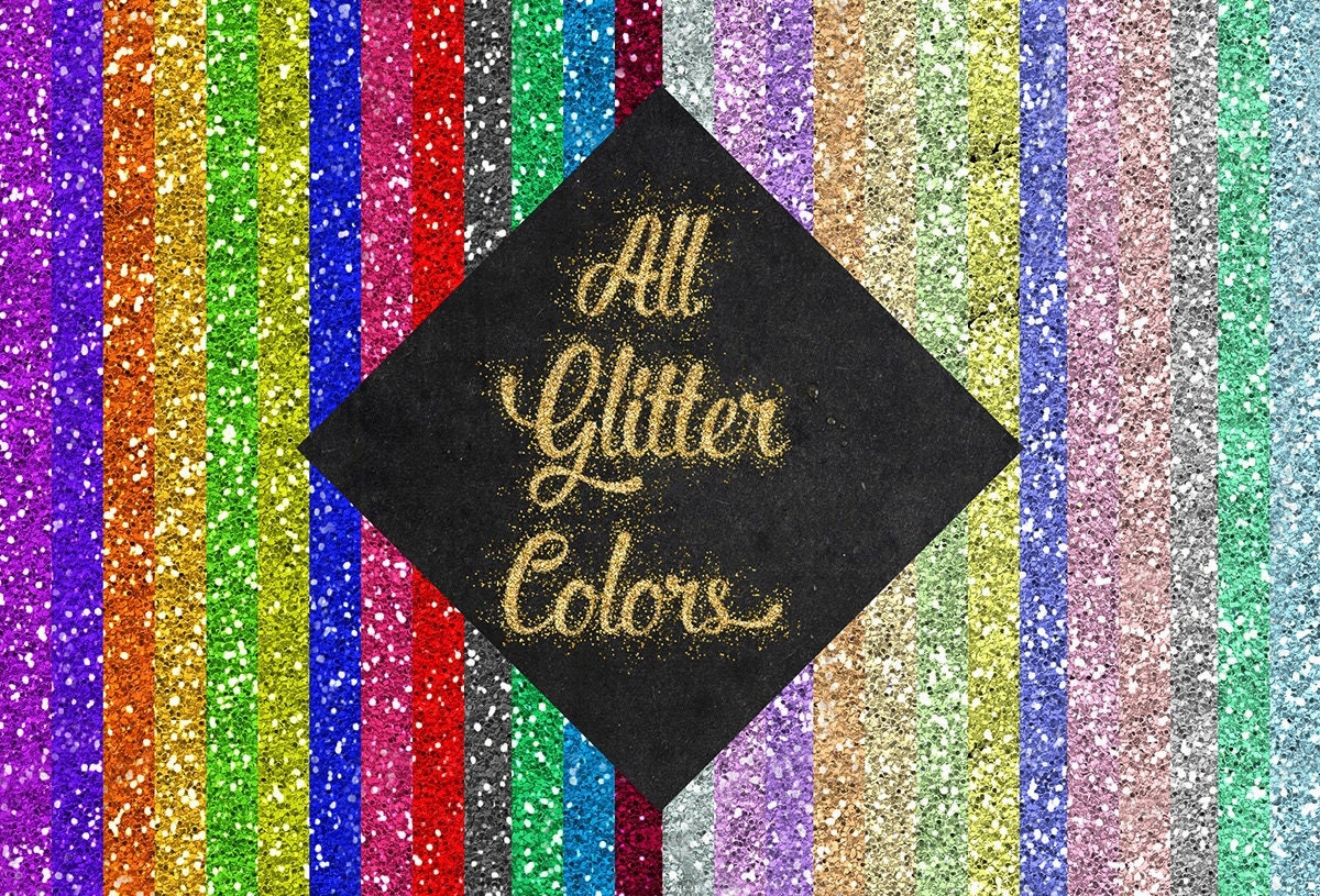 Glitter Hearts Clip Art, 26 Png Sparkle Hearts, Glitter Design Elements ...