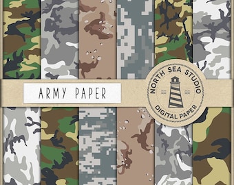 US Army Digital Scrapbook, Military Paper, Camo Backgrounds, Camouflage ...