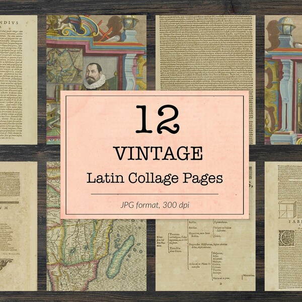 Vintage Latin - Etsy