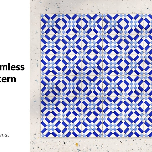 Sicilian Tile Pattern - Etsy