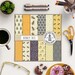 Bee World, Honey Bee Digital Paper, Scrapbooking Backgrounds, Honeycomb ...