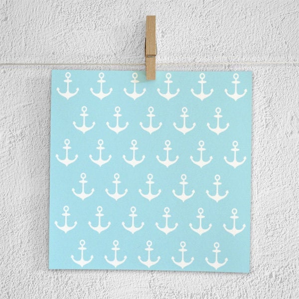 Nautical Boy Digital Paper Pack Sea and Nautical - Etsy