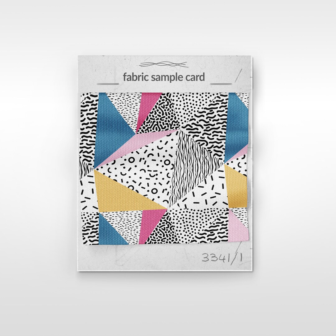 Simple Shapes Pattern, Vector Background With Organic Forms, Minimal ...