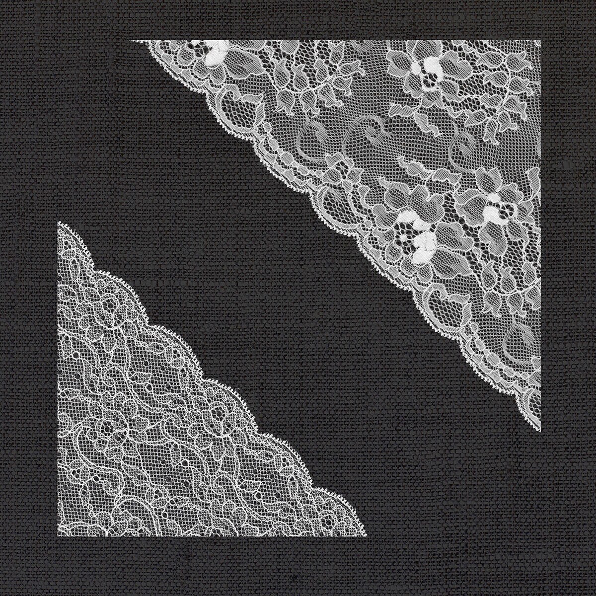 White Lace Corner Clip Art