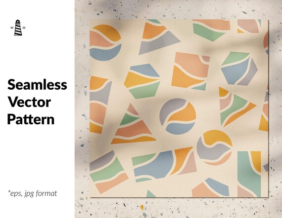 Simple Geometric Graphic Pattern