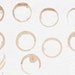 Coffee Rings Clipart, Coffee Stains, Brown Coffee Splatters, Coffee ...