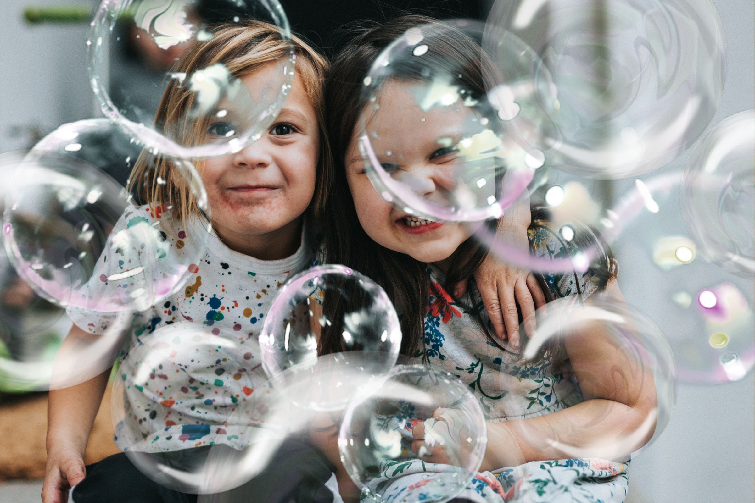 Soap Bubble Overlays for Photoshop, Realistic Bubble Overlays, Floating ...