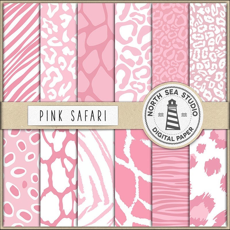 Safari Digital Paper - Etsy