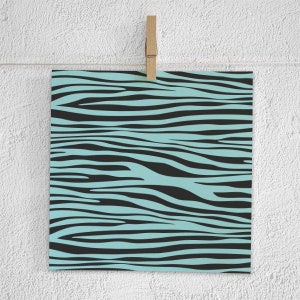 Zebra Digital Paper Pack | Scrapbook Paper | Printable Backgrounds | 12 ...