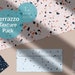 Terrazzo Digital Paper, Terrazzo Textures, Modern Mosaic Backgrounds ...