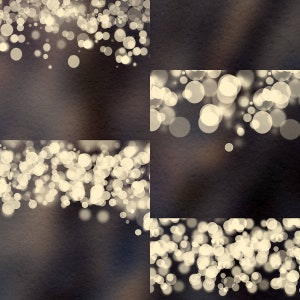 Bokeh Borders Clipart, Bokeh Overlays, Bokeh Confetti, Blurred Lights ...