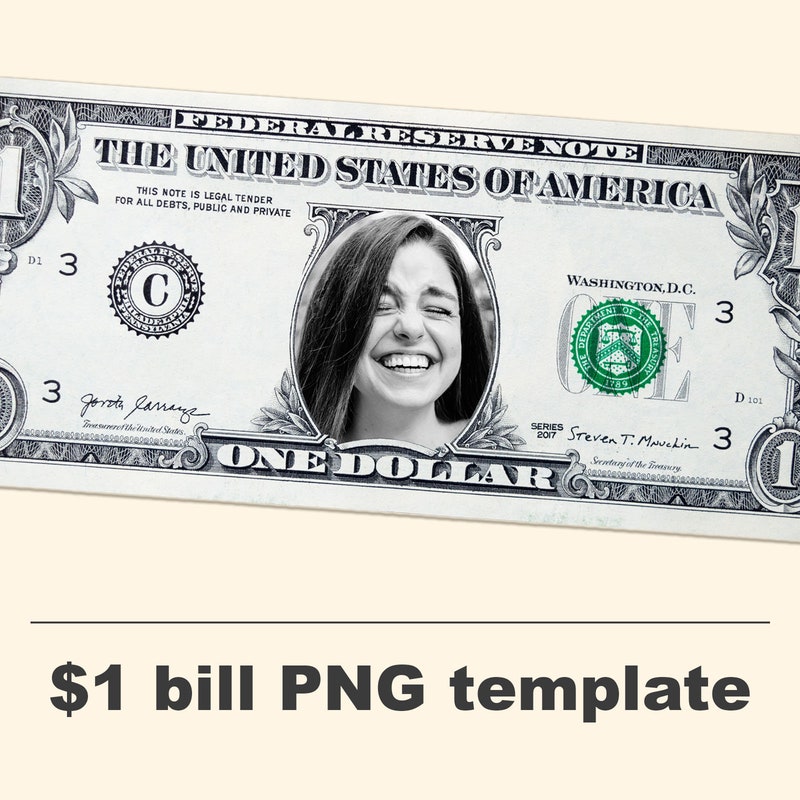 One Dollar Bill - Etsy