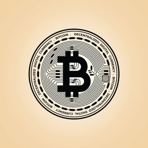 Bitcoin SVG File, Cryptocurrency Clipart, Crypto Cut File, Bitcoin Logo ...