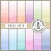 Bold Line, Watercolor Stripes Digital Paper, Watercolor Backgrounds ...