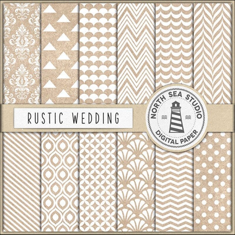 Kraft Wedding Invitation - Etsy