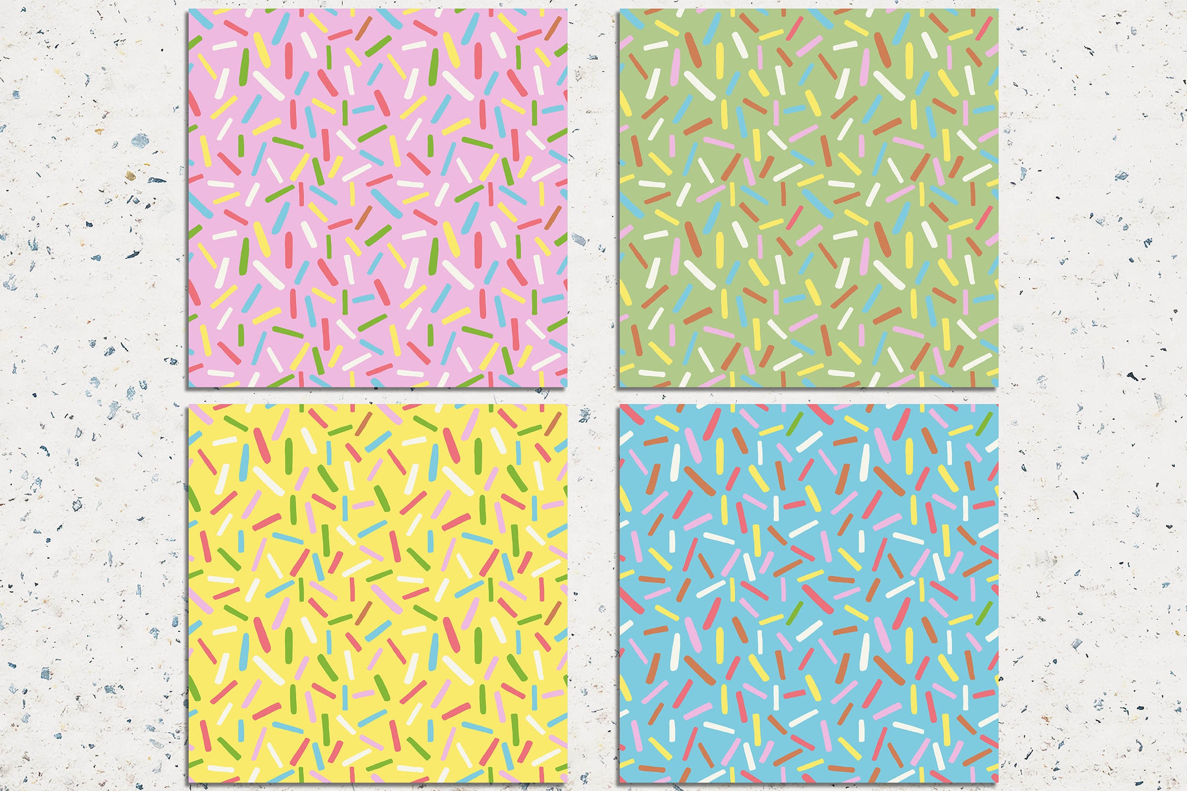 Hand Drawn Sprinkles Digital Paper Vector Flash Backgrounds - Etsy