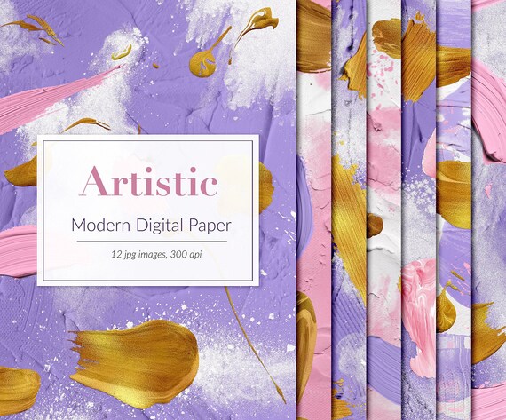 Powder Digital Paper Dust Backgrounds Abstract Paint - Etsy