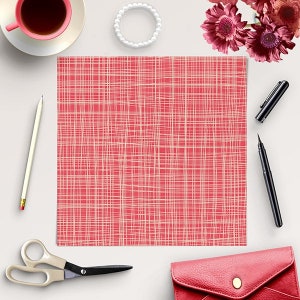 Crosshatch Digital Paper Colorful Crosshatch Paper Linen Patterns Cross ...