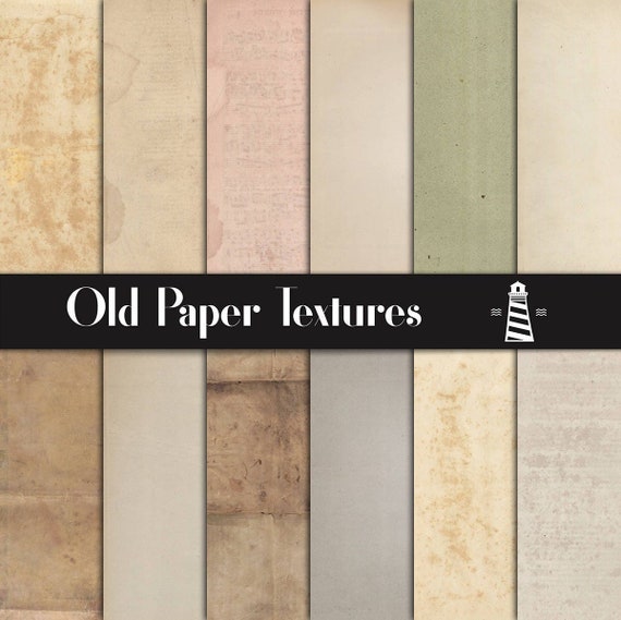 Vintage Paper Textures Old Antique Papers Vintage Texture - Etsy