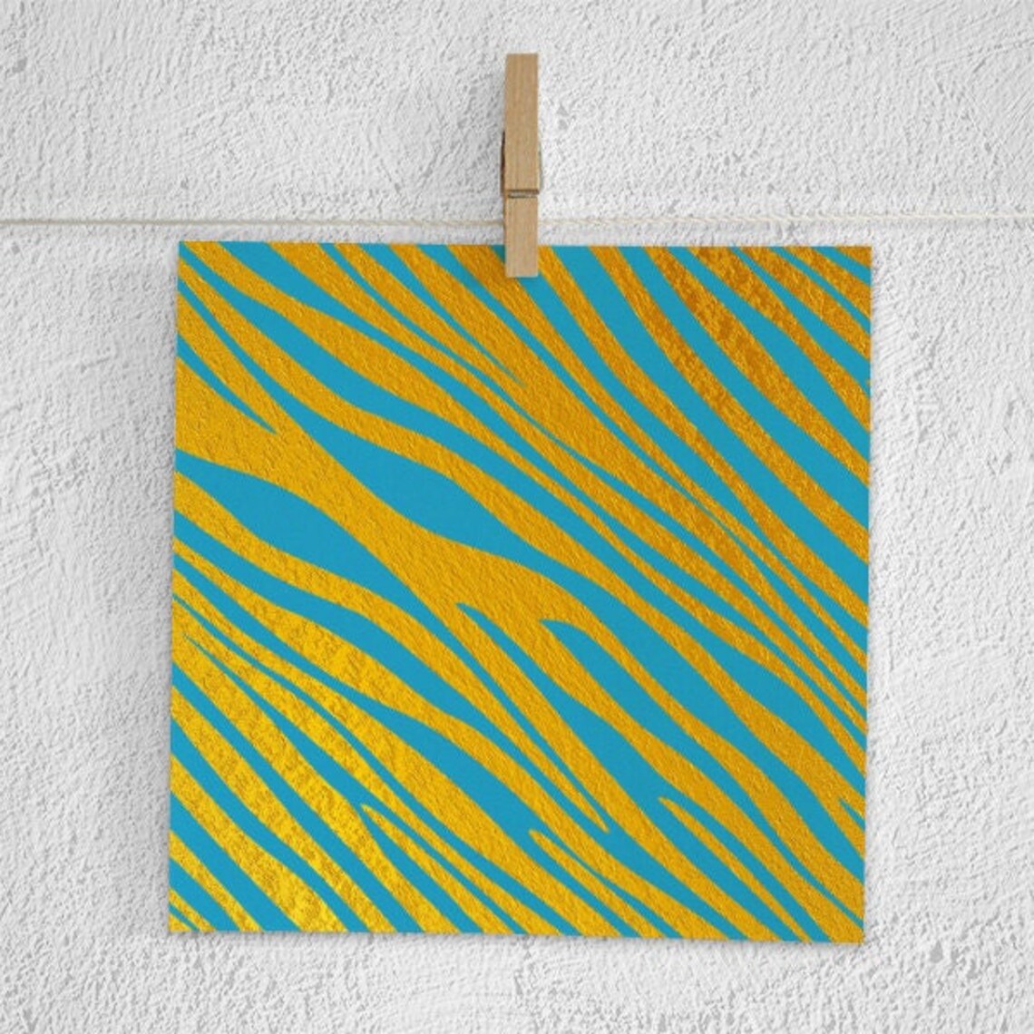 Gold Zebra Digital Paper Pack Gold Animal Pattern - Etsy