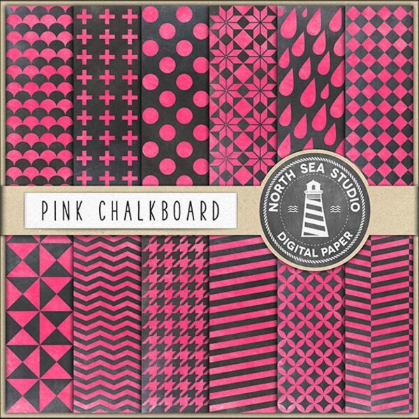 Chalkboard Pattern - Etsy