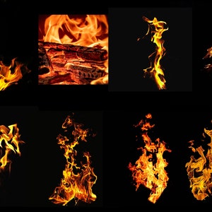 Fire Photography Overlays, Fire Sparks Photo Overlays, Bonfire Photos ...