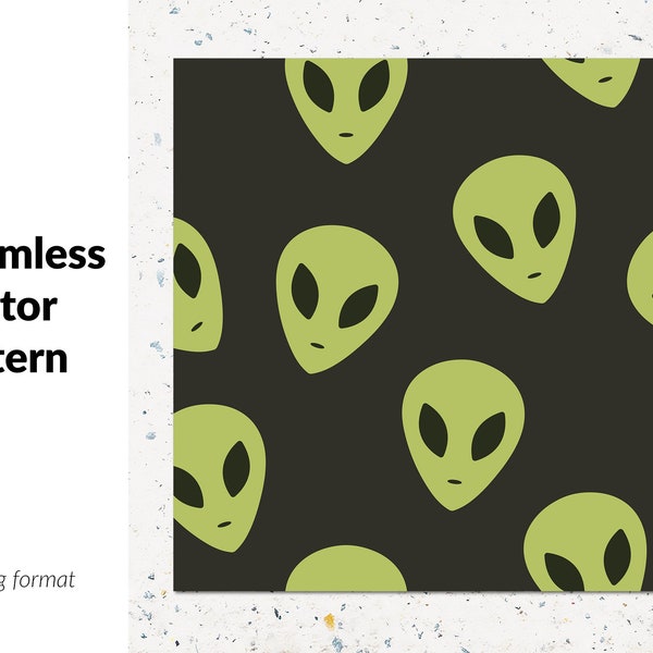 Alien Pattern - Etsy