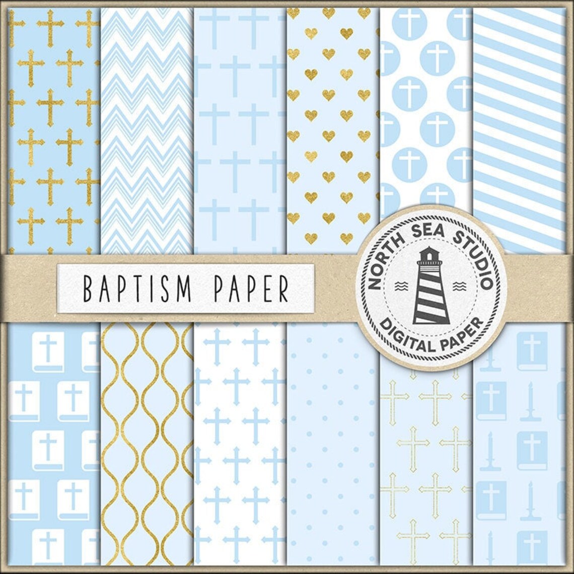 Child of God Baptism Digital Paper First Communion Paper - Etsy