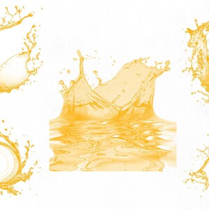 Orange Juice Clipart, Splash Overlays, Orange Clipart, Juice Drops ...