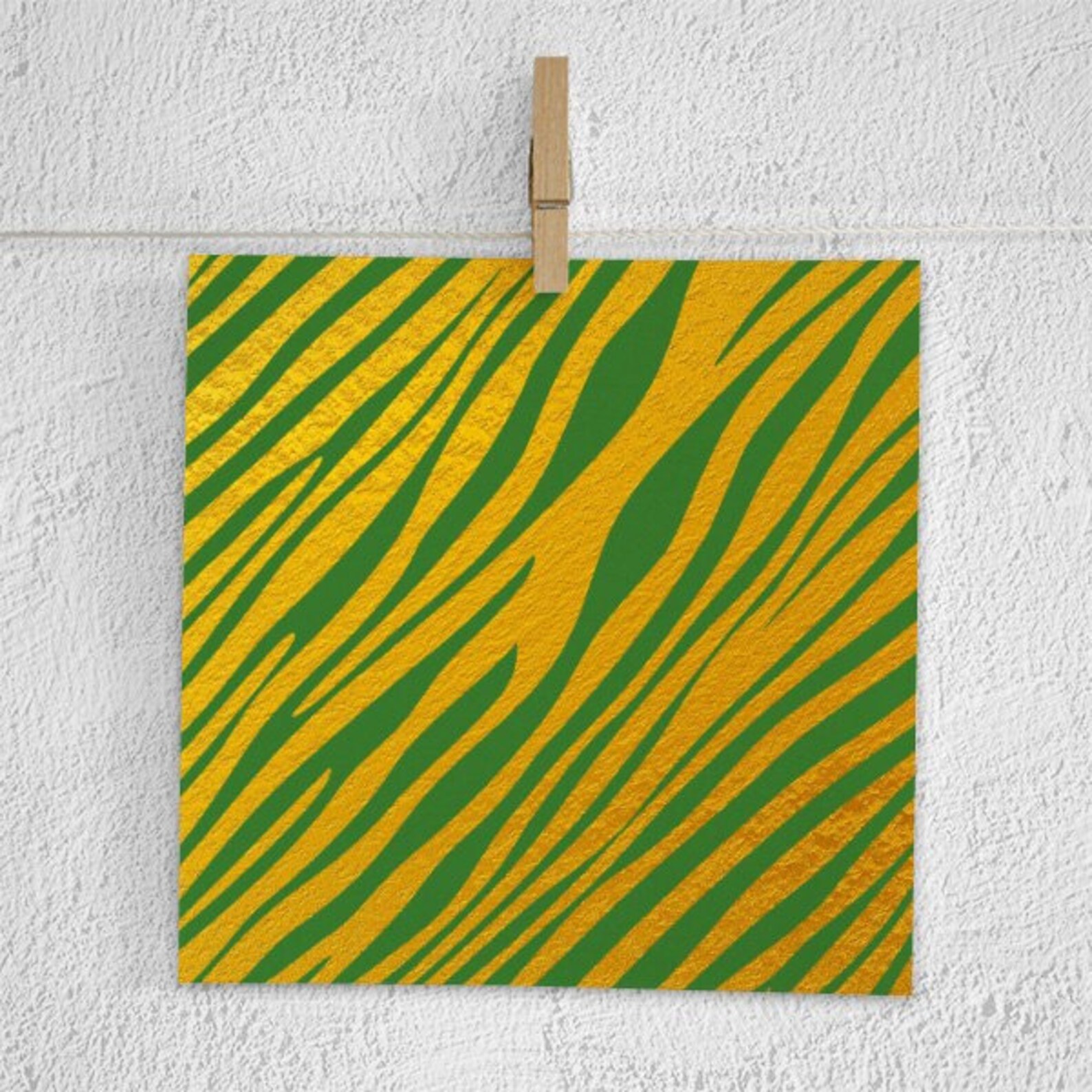 Gold Zebra Digital Paper Pack Gold Animal Pattern - Etsy