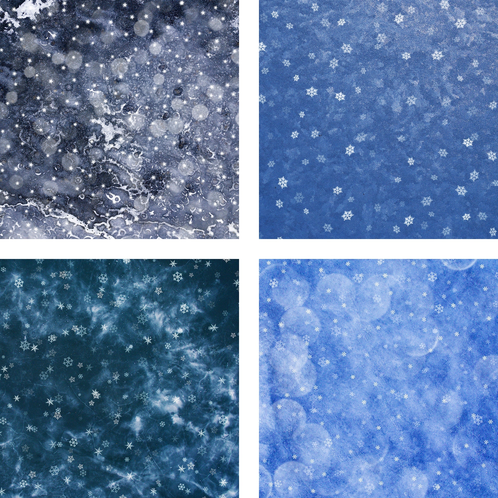 Frozen Digital Paper, Witner Backgrounds, Frozen Theme, Ice Texture ...