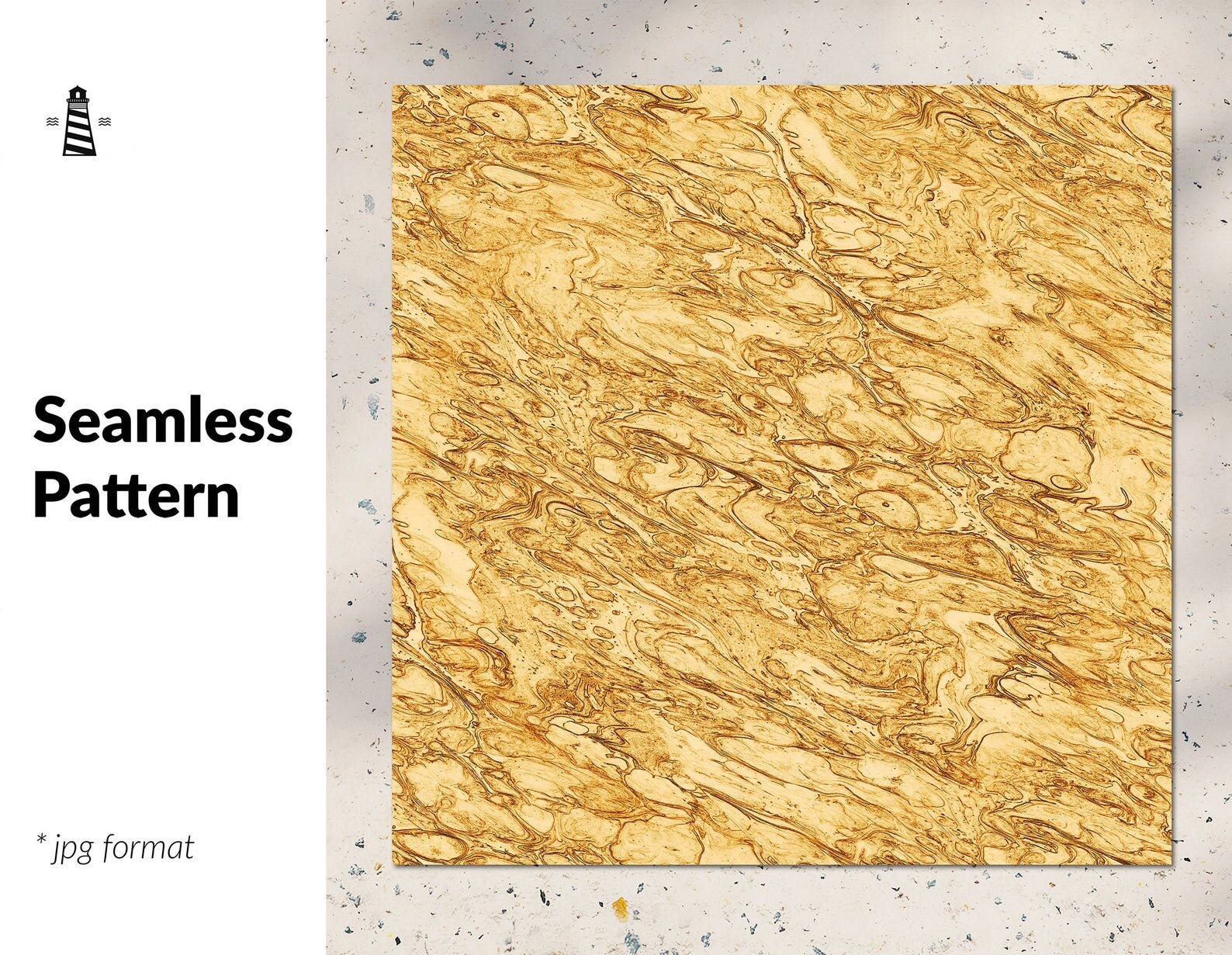 Melted Gold Texture