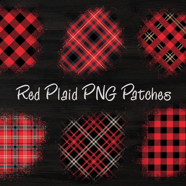Red Plaid - Etsy