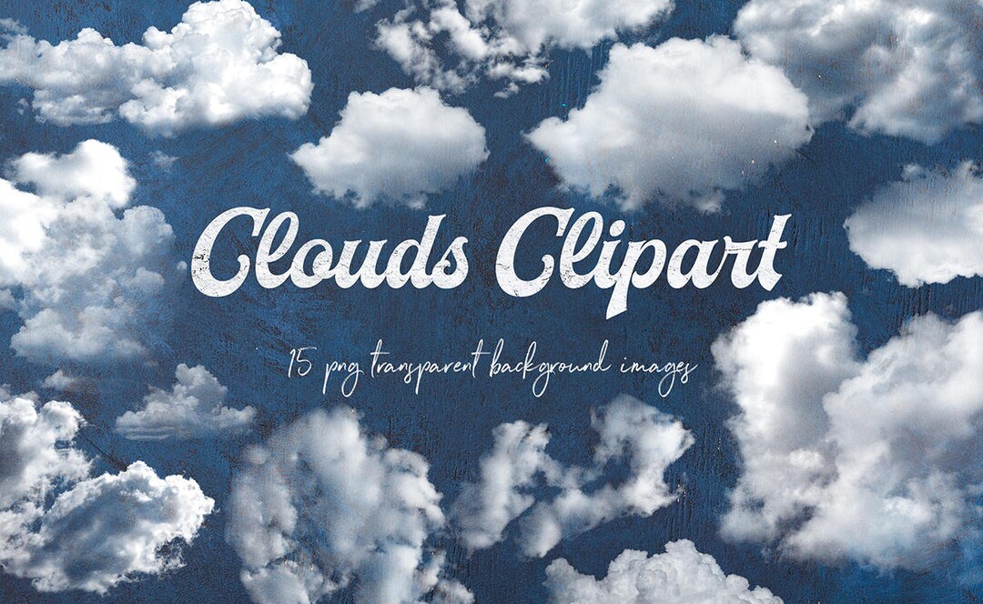 Clouds Clipart, Realistic Clouds Images, Png Photoshop Overlays ...