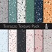 Terrazzo Digital Paper, Terrazzo Textures, Modern Mosaic Backgrounds ...