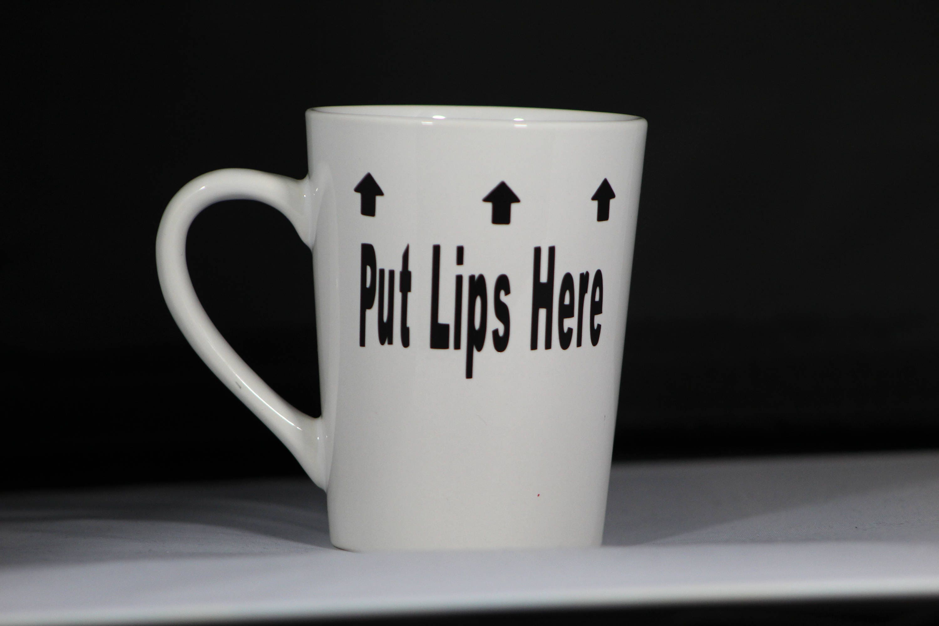 Put Lips Here Coffee Mug. - Etsy