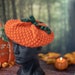 Pumpkin Hat Beret Fairy Witch Autumn Halloween Winter - Etsy UK