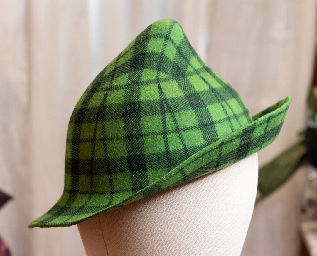 Green Hat Witch Wizard Cosplay Costume Halloween Magic - Etsy