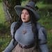 Victorian Leg O' Mutton Sleeve Sweater: Hand Knit Vegan Wool ...