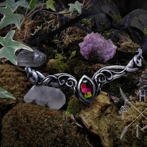 Elvish Crown, Silver Elven Circlet, Forest Goddess Headdress, Elven ...